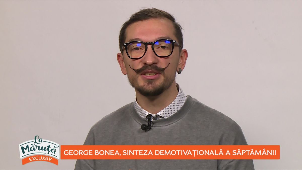 George Bonea, sinteza demotivațională a săptămânii | Scene si bonusuri ...