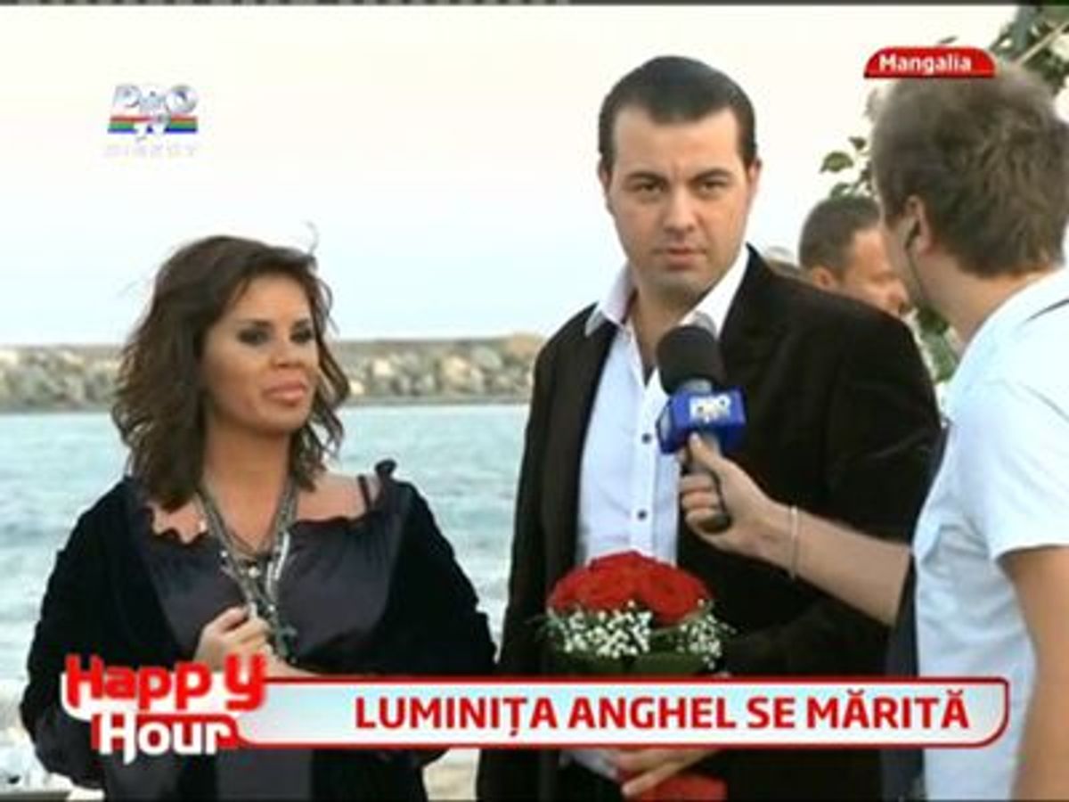 Luminita Anghel s-a casatorit la malul marii | PRO TV