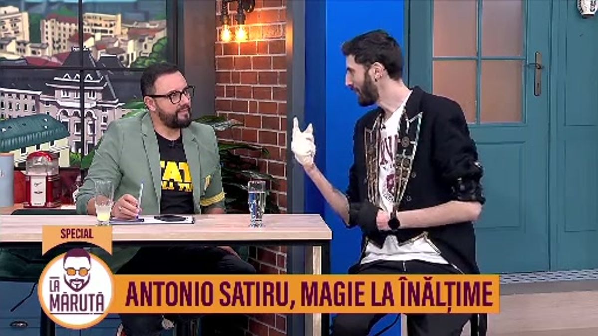 Antonio Satiru, magie la înălțime | Scene si bonusuri din La Măruță ...
