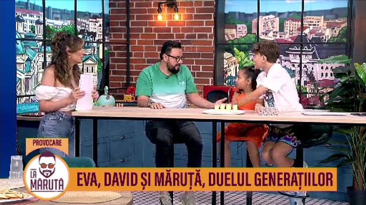 Eva, David și Măruță, duelul generațiilor | Scene si bonusuri din La ...