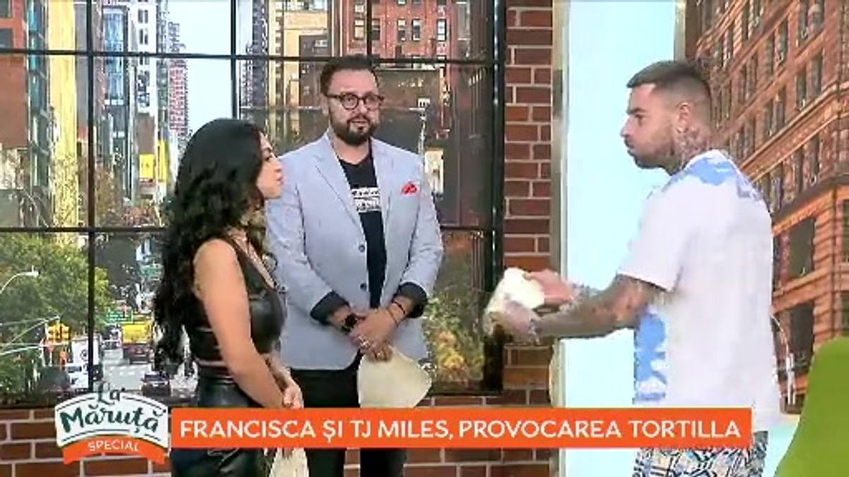 Francisca și Tj Miles, provocarea tortilla | Scene si bonusuri din La Măruță | PRO TV
