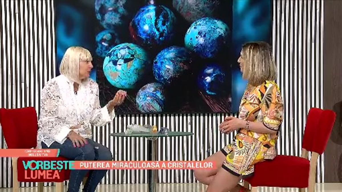 Puterea miraculoasă a cristalelor | Scene si bonusuri din Vorbește ...