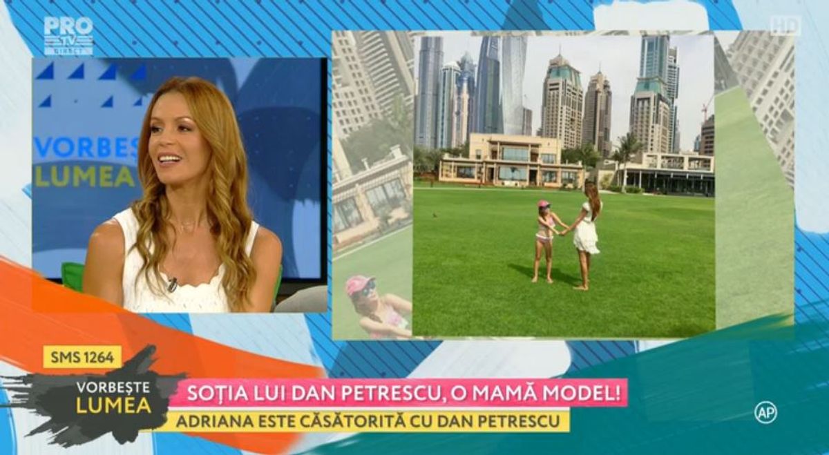 Sotia lui Dan Petrescu, o mama model | Scene si bonusuri din Vorbește ...