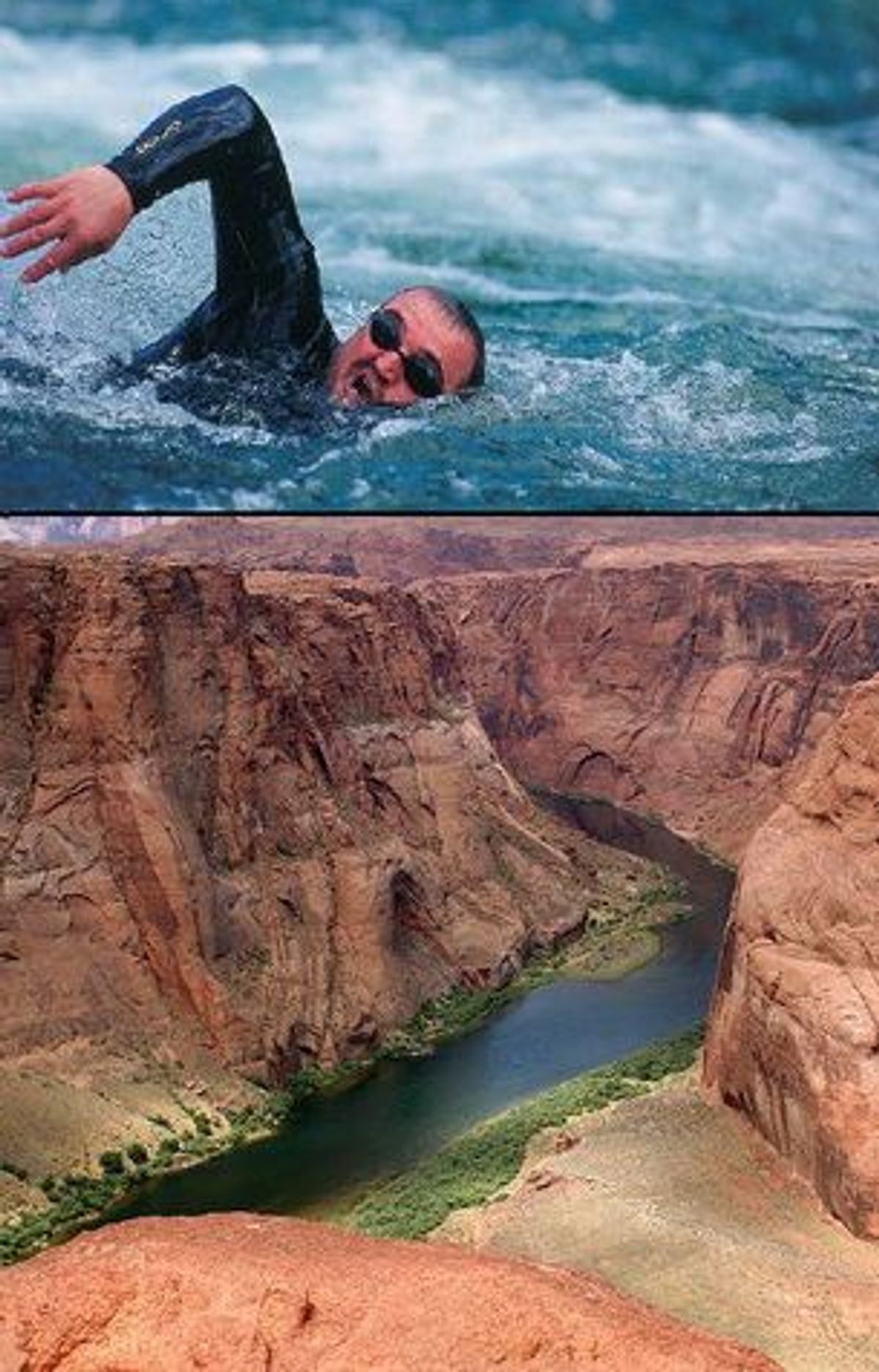 Martin Strel, o legenda a inotului profesionist, se pregateste de un ...