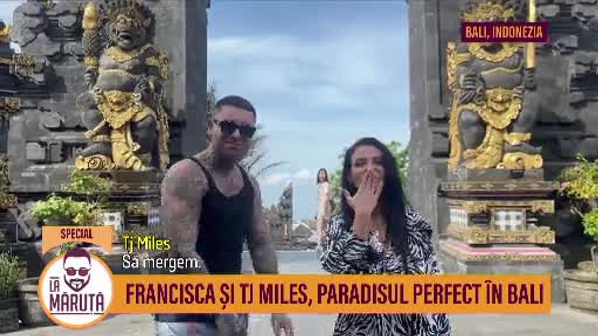 Francesca și Tj Miles, paradisul perfect în Bali | Scene si bonusuri din La Măruță | PRO TV