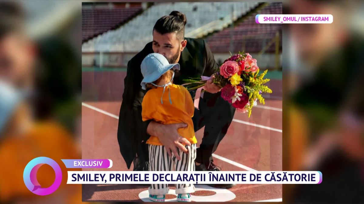 Smiley, primele declarații înainte de căsătorie | Scene si bonusuri din ...
