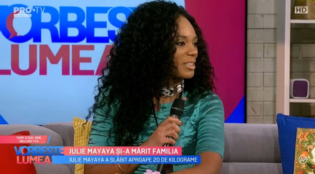 Julie Mayaya si-a marit familia | Scene si bonusuri din Vorbește Lumea ...