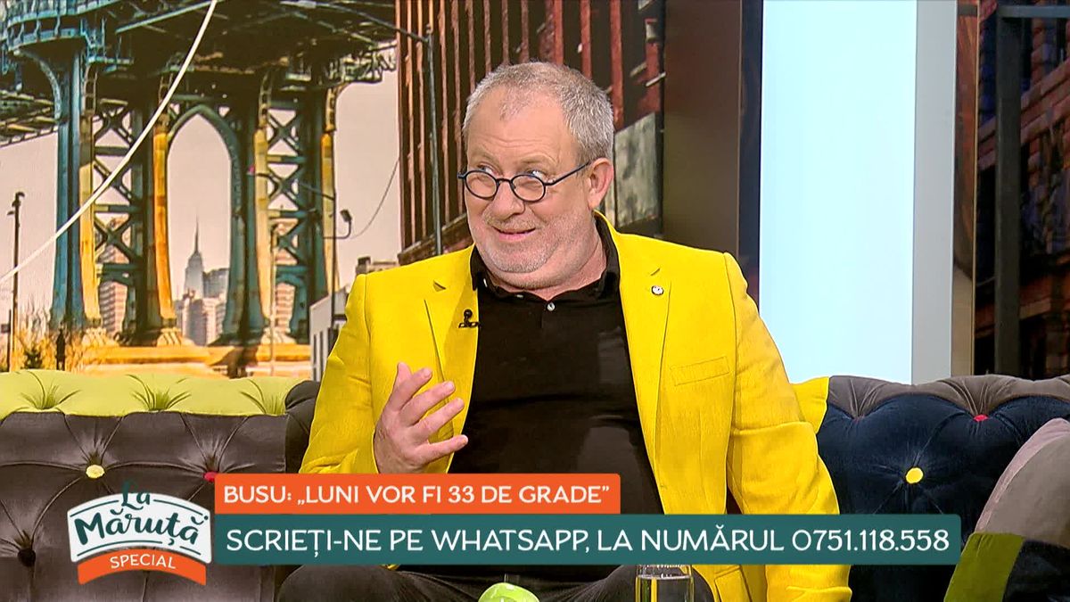 Cu Busu, despre vreme și vremuri | Scene si bonusuri din La Măruță | PRO TV