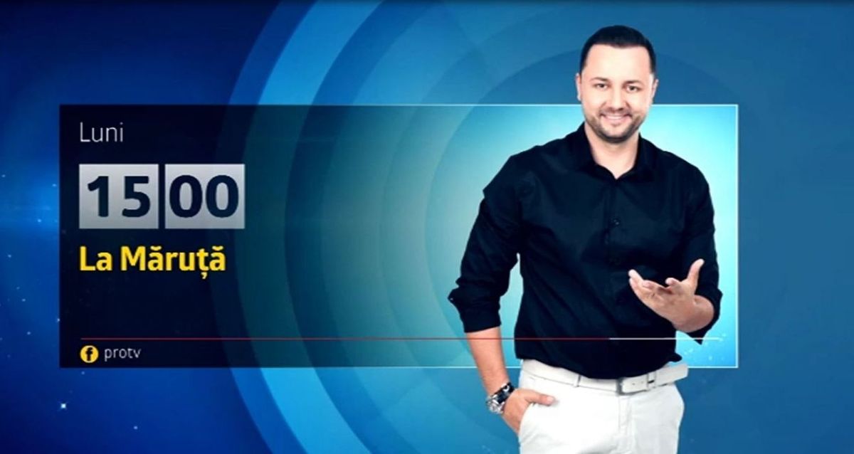 La Maruta incepe luni, 12 septembrie, de la ora 15:00, la Pro TV. In ...