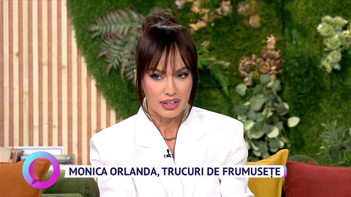 Monica Orlanda, trucuri de frumusețe | Scene si bonusuri din Vorbește ...