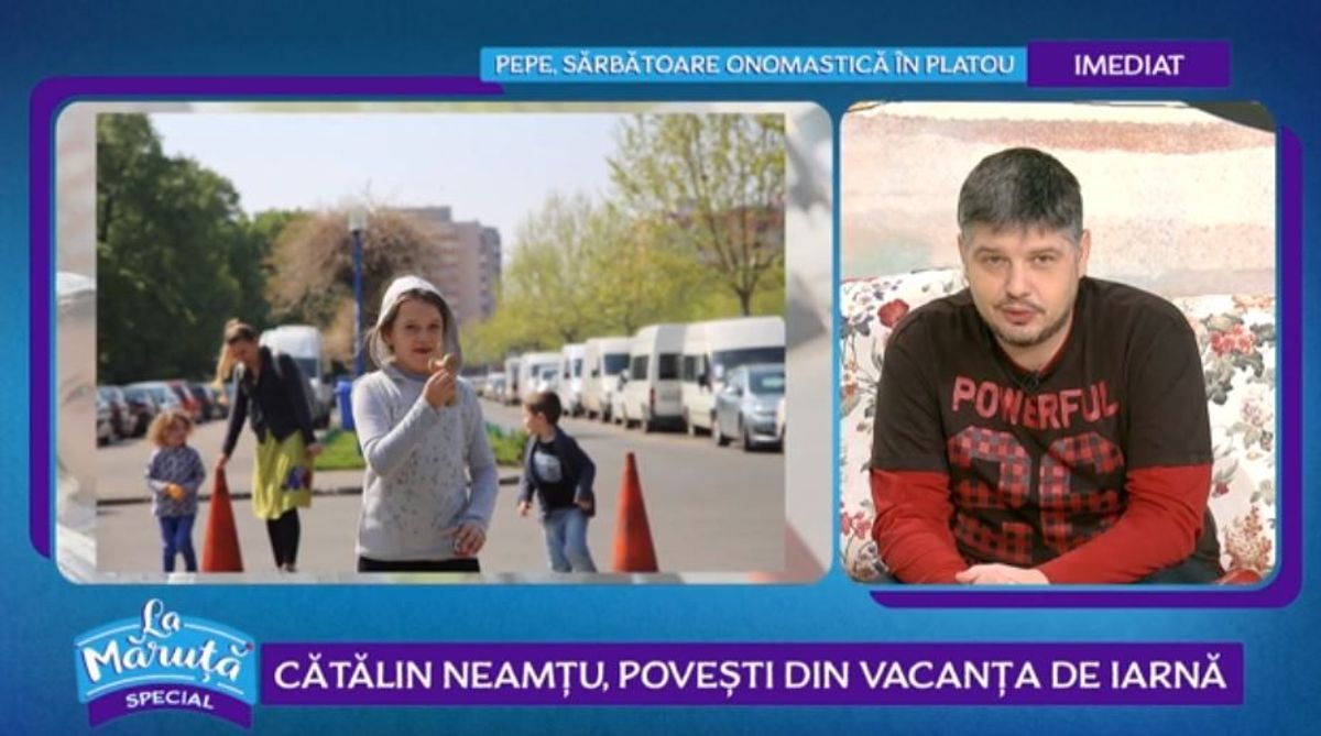 VIDEO Cum și-a petrecut vacanța de iarnă Cătălin Neamțu | PRO TV