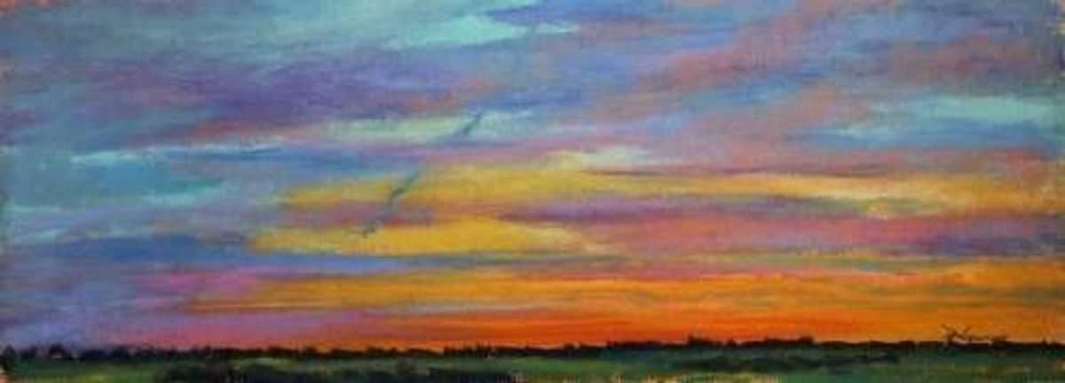 Motivul EMOTIONANT pentru care o femeie picteaza in fiecare zi ...