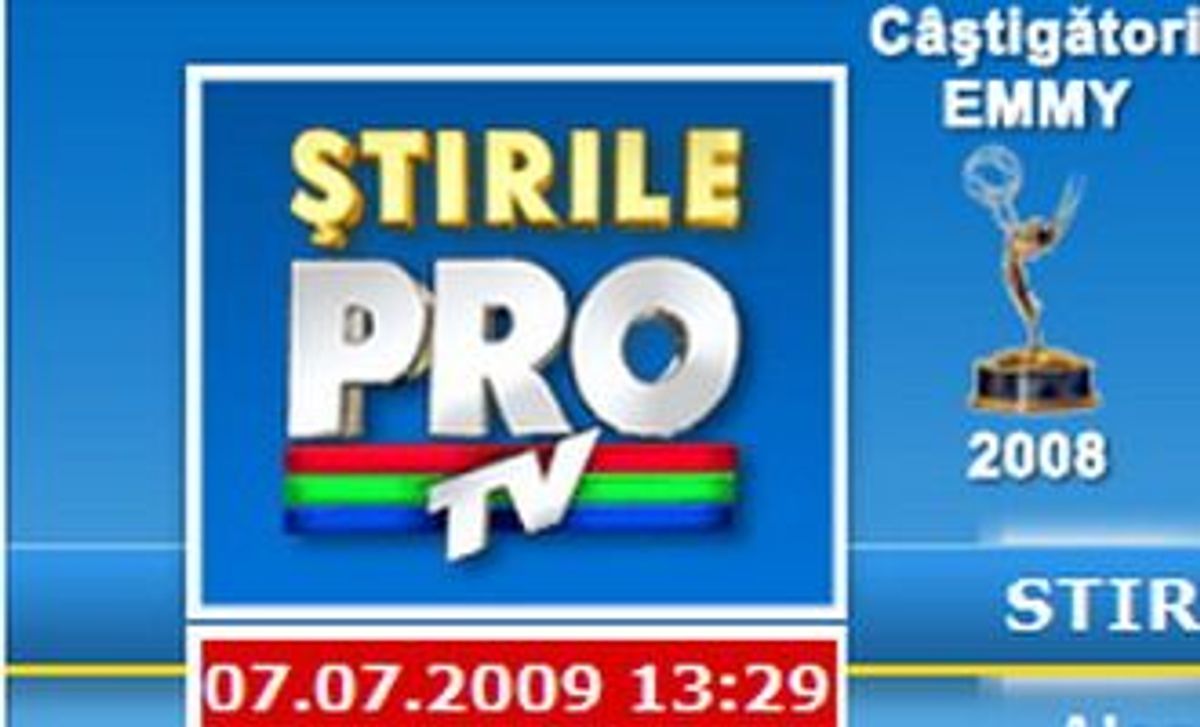 Stirileprotv.ro, din nou lider in online-ul romanesc! | PRO TV