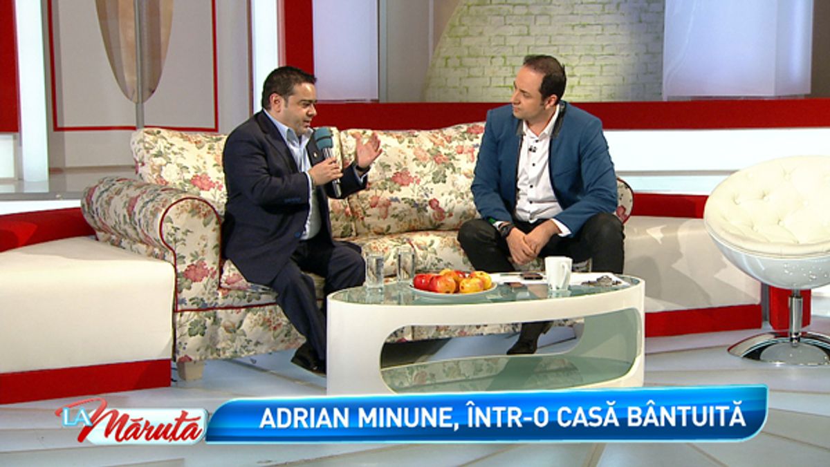 Adrian Minune, despre experienta de a locui intr-o casa bantuita ...