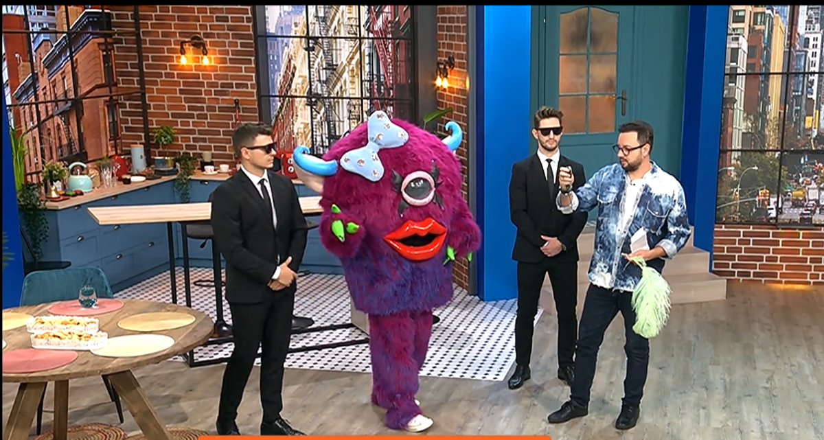 Lady Monster de la Masked Singer a oferit indicii în emisiunea lui ...