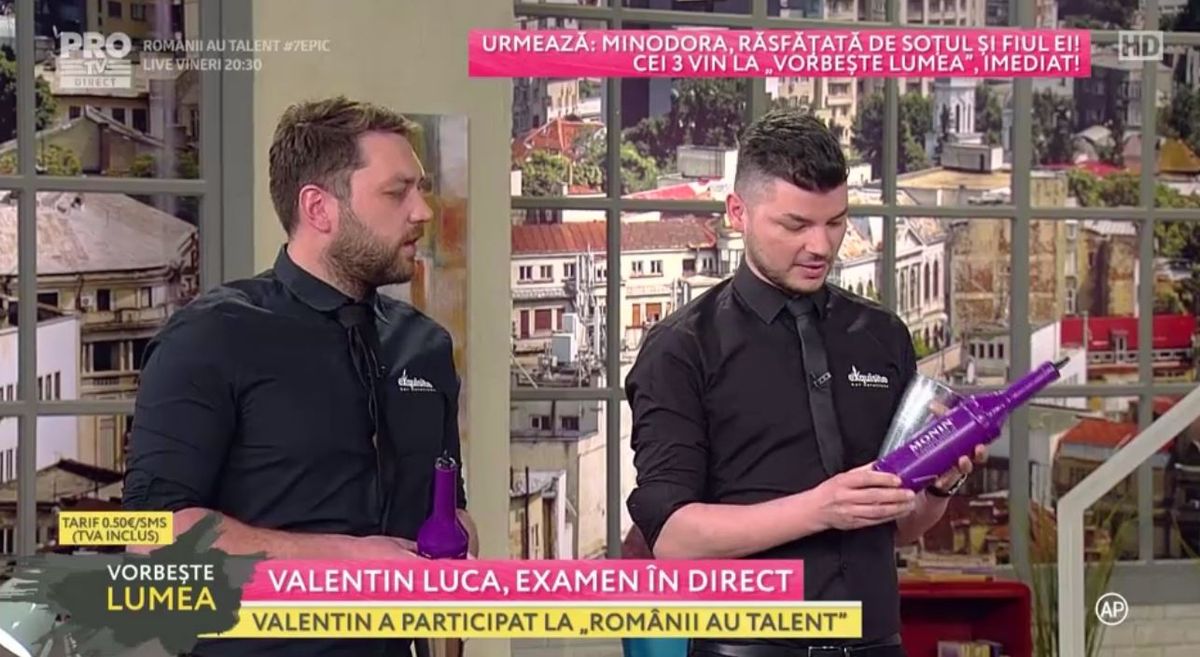 Valentin Luca, examen in direct la Vorbeste Lumea | Scene si bonusuri ...
