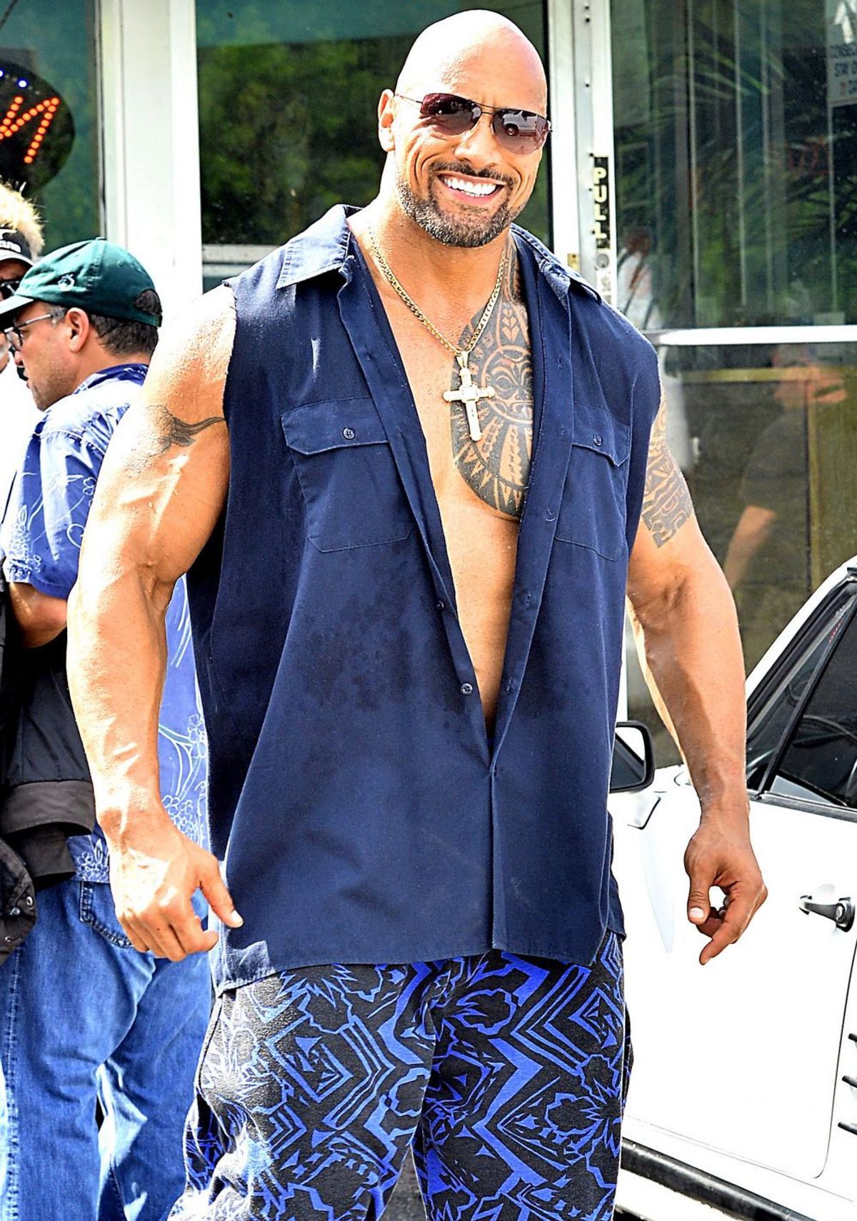 Dwayne Johnson nu a fost intotdeauna atat de musculos. Cum arata ...