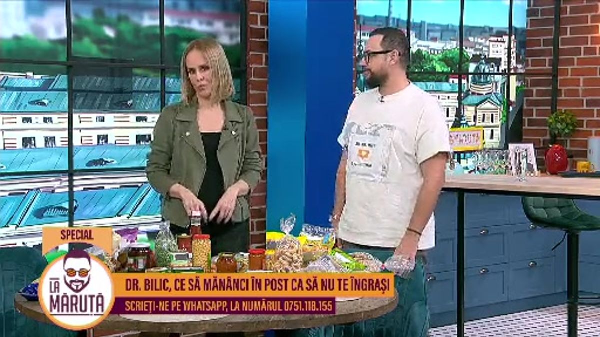 Dr. Bilic, ce să mănânci în post ca să nu te îngrași | Scene si ...