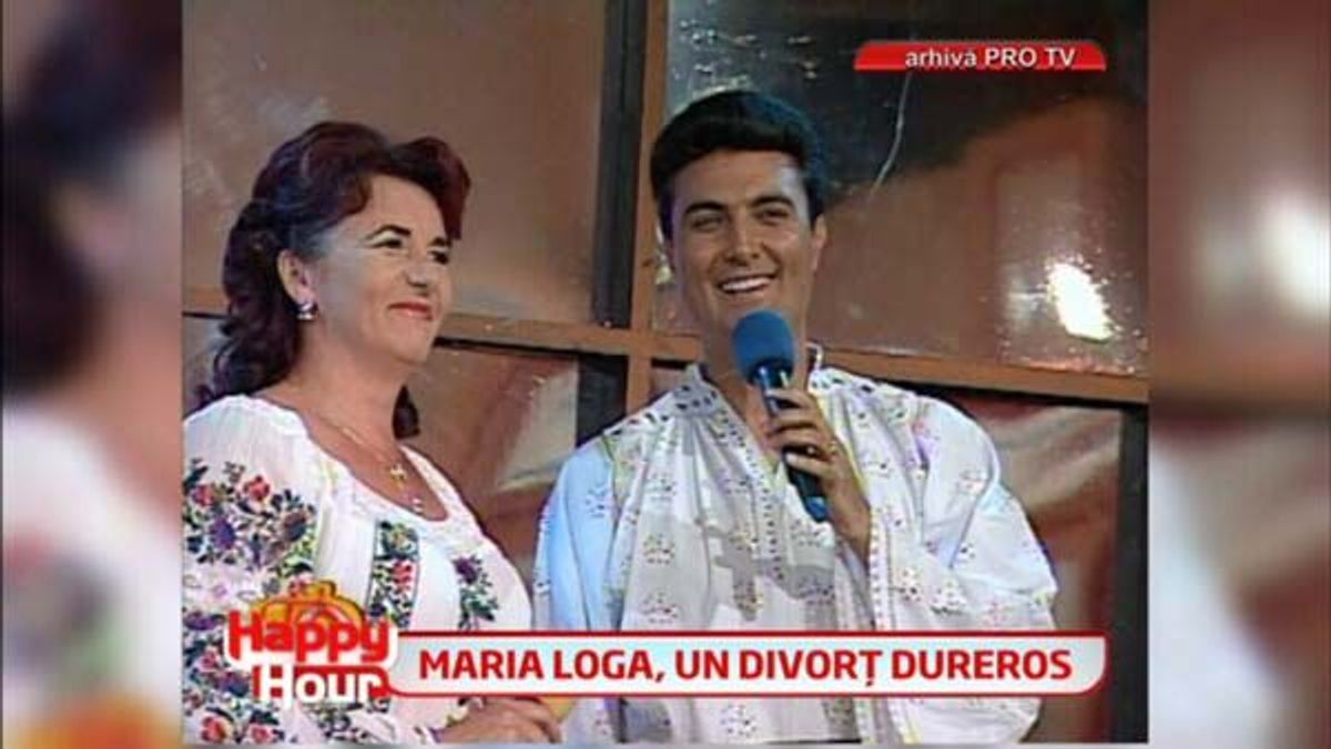 Maria Loga: "Tind sa cred ca sotul meu este un parsiv, un om fara ...