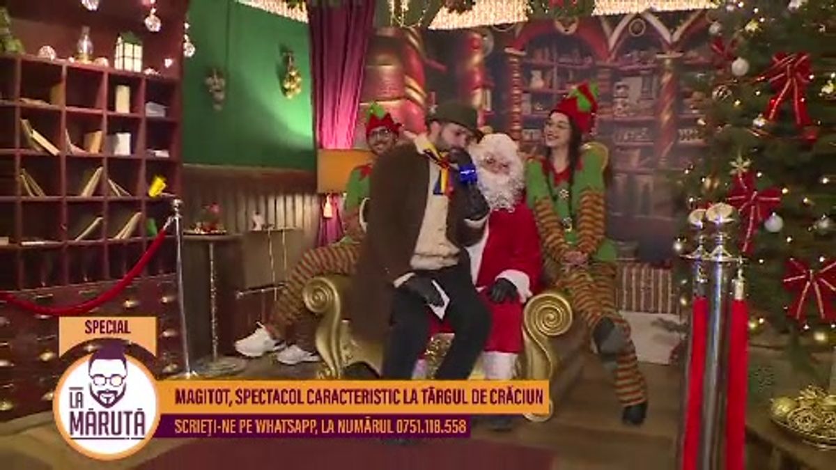 Magitot, spectacol caracteristic la târgul de Crăciun | Scene si ...