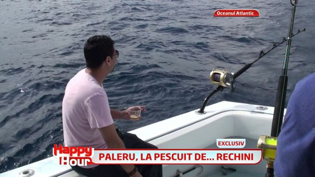 Nicu Paleru a plecat sa pescuiasca in Oceanul Atlantic. Vezi ce specii ...