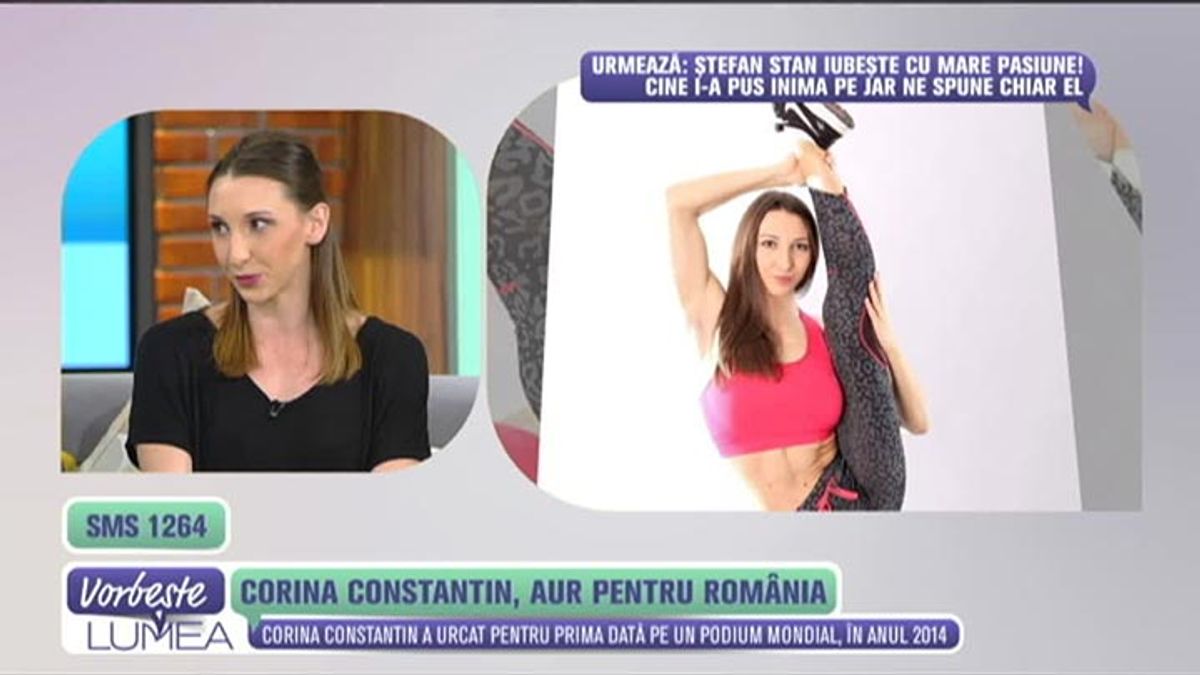 Corina Constantin, aur pentru Romania | Scene si bonusuri din Vorbește ...
