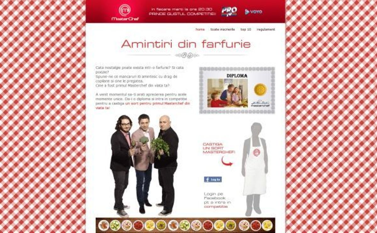 Care e mancarea ta preferata din copilarie? Spune-ne aici si castiga un ...