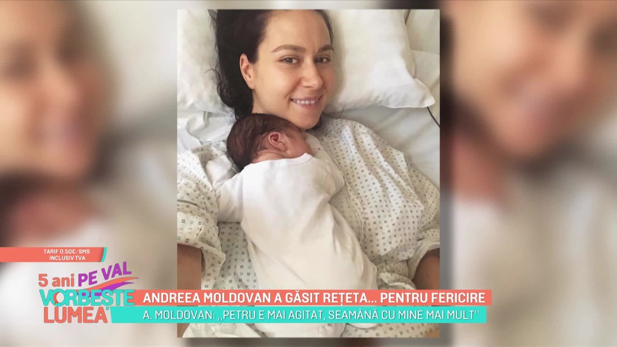 Andreea Moldovan a găsit rețeta... pentru fericire | Scene si bonusuri ...