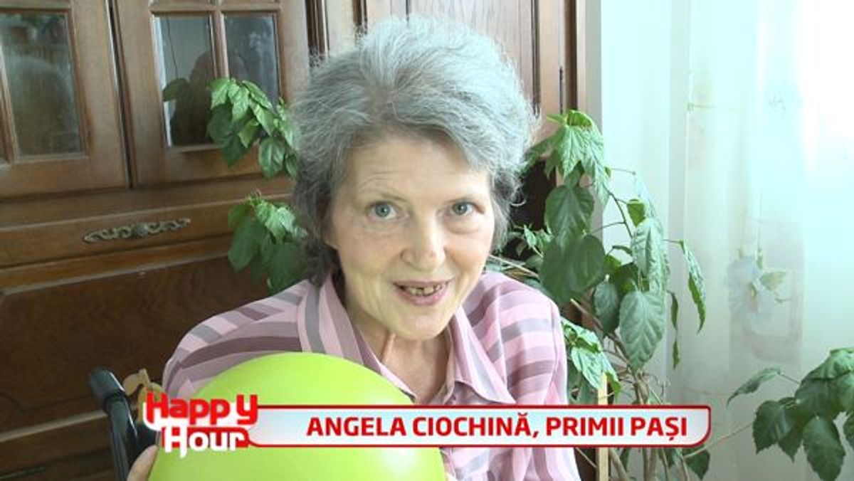 Cantareata Angela Ciochina a reusit sa se ridice in picioare, dupa 3 ...