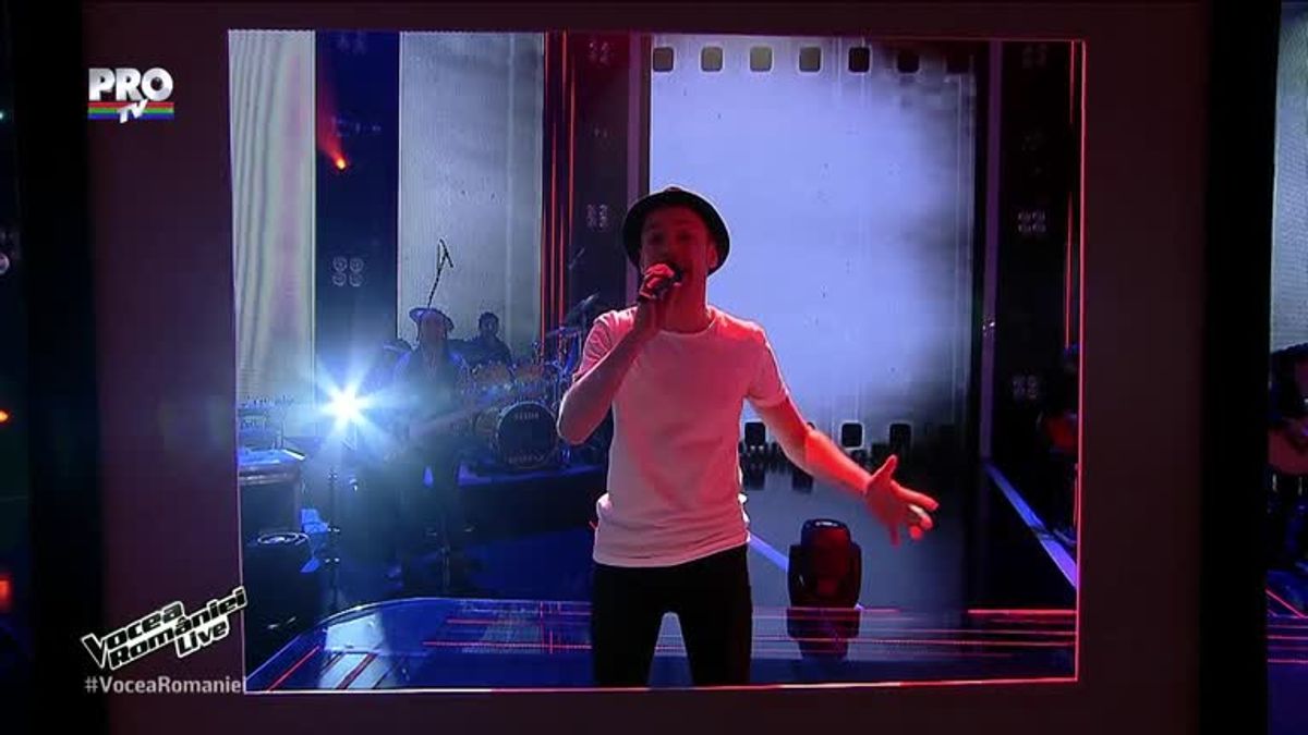 Vocea Romaniei - sezonul 5: Daniel Balan - Photograph | Scene si ...