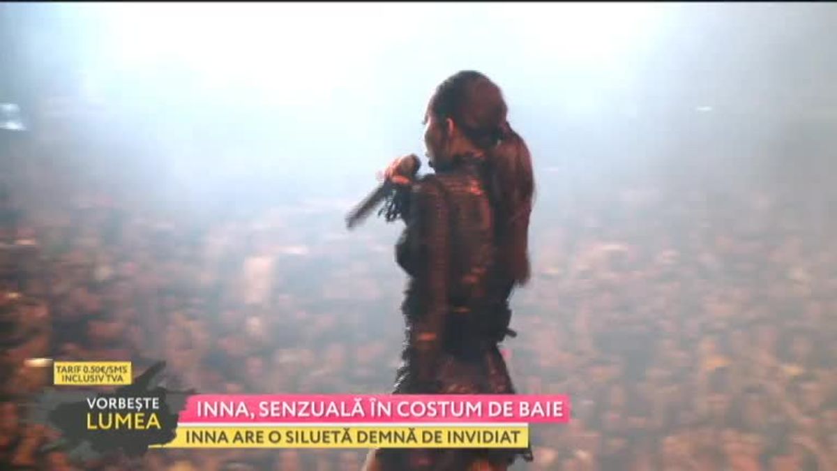Inna, senzuala in costum de baie | Scene si bonusuri din Vorbește Lumea ...