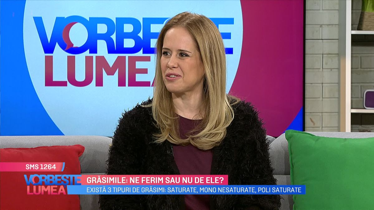 Grăsimile: ne ferim sau nu de ele? | Scene si bonusuri din Vorbește ...