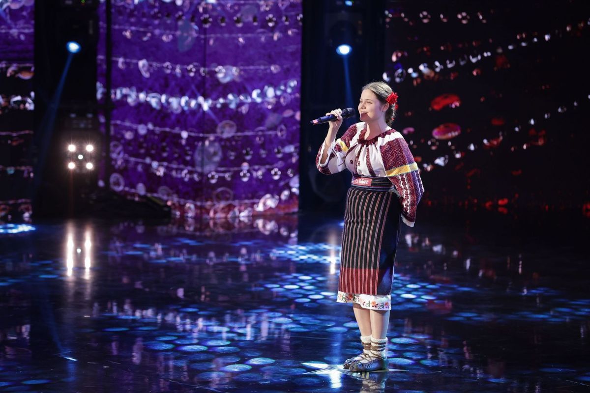 Românii au talent 2023. Denisia Sănduleac a ridicat publicul la dans ...