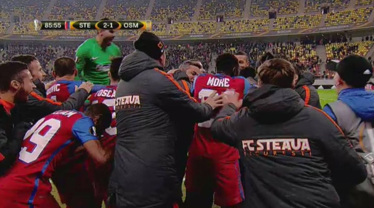 Steaua a intors scorul pe National Arena! Steaua 2-1 Osmanlispor. VEZI ...