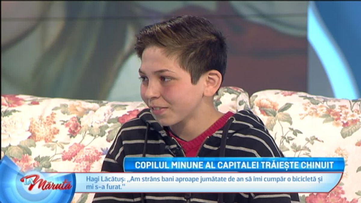 Copilul minune al Capitalei traieste chinuit | Scene si bonusuri din La ...