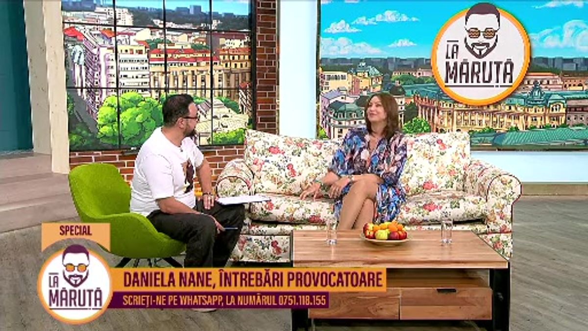 Daniela Nane, întrebări provocatoare | Scene si bonusuri din La Măruță ...