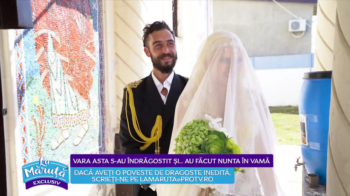 Vara asta s-au îndrăgostit și...au făcut nunta în vamă | Scene si ...