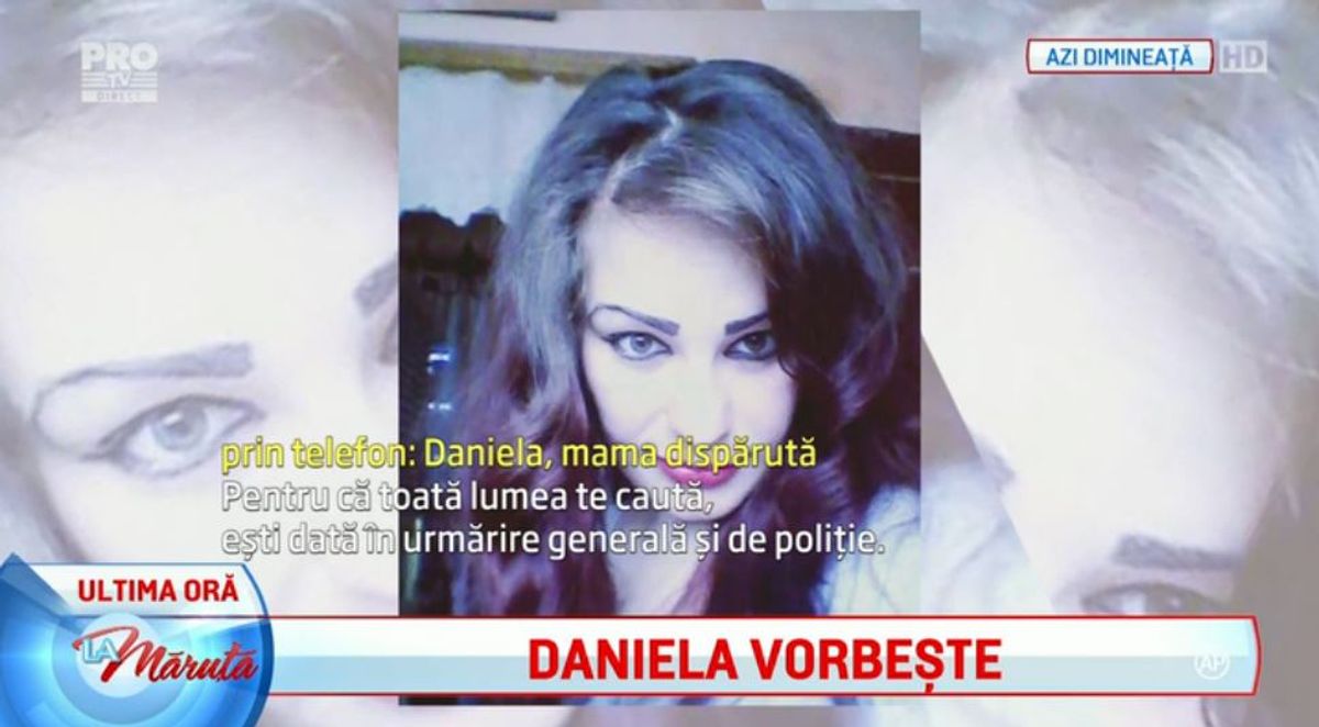 Daniela a vorbit prin telefon pentru "La Maruta" | Scene si bonusuri ...
