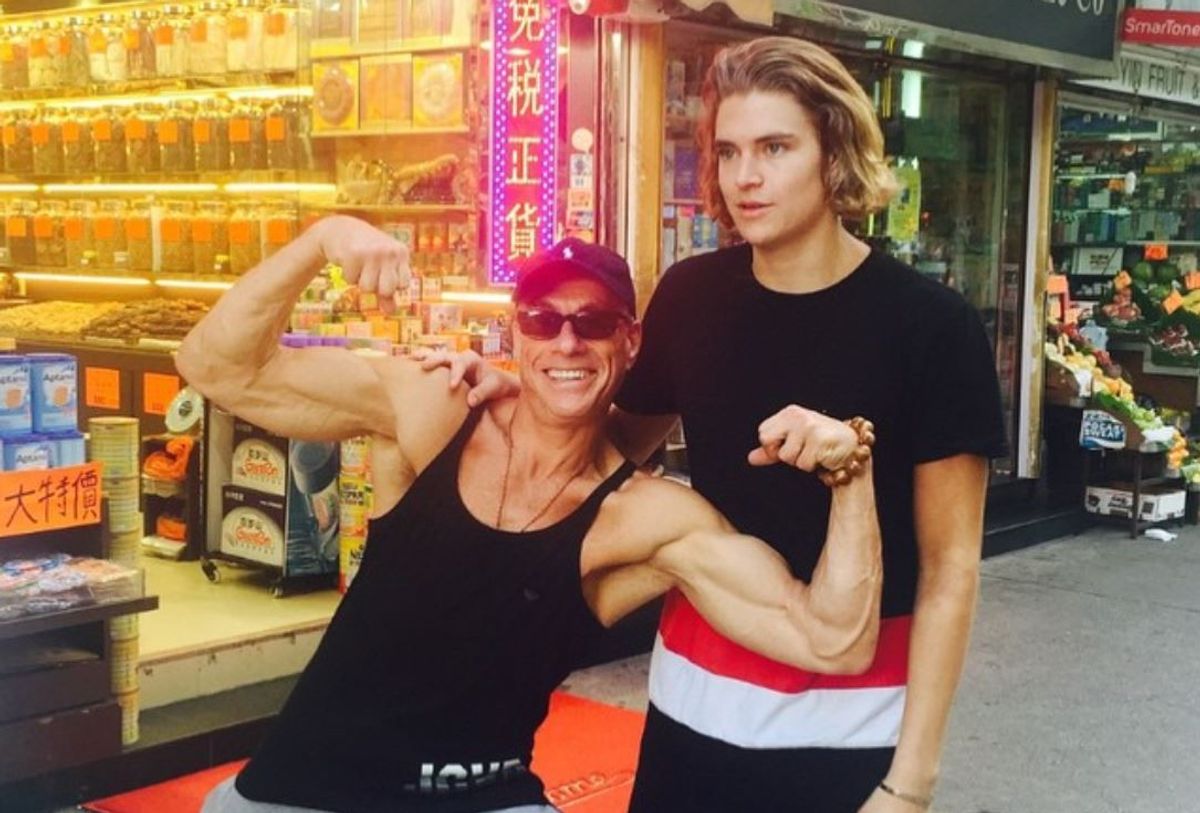 Fiul cel mic al lui Van Damme, condamnat la închisoare cu suspendare ...