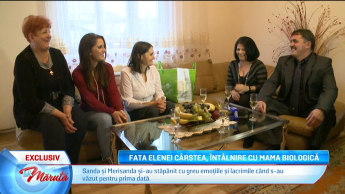Fata Elenei Carstea, intalnire cu mama biologica | Scene si bonusuri ...