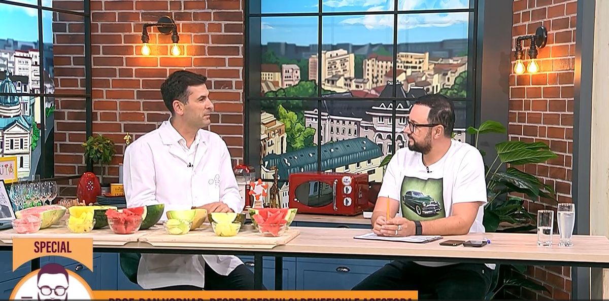 Prof. Dan Vodnar vorbește despre beneficiile pepenelui și despre câte ...