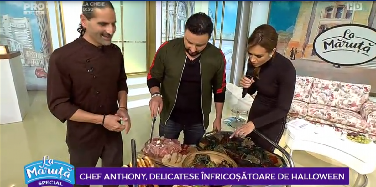 VIDEO Chef Anthony, delicatese înfricoșătoare de Halloween | PRO TV