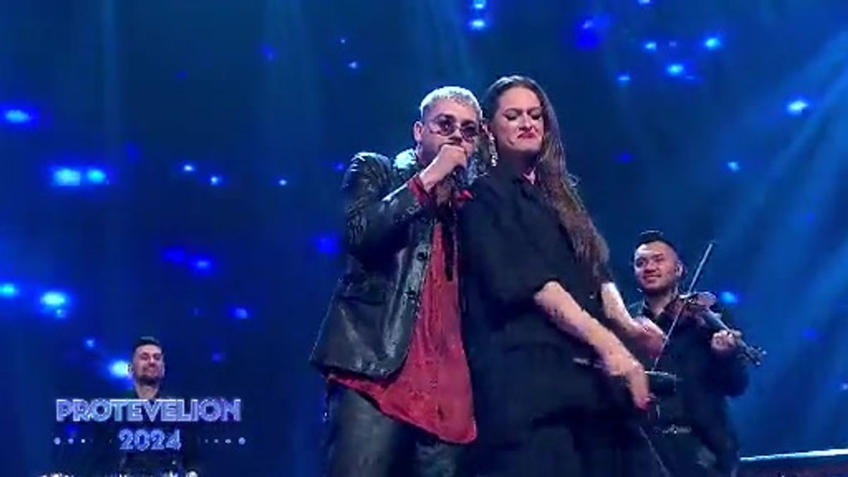 Raluka și Luis Gabriel, duel excepțional în noaptea dintre ani ...