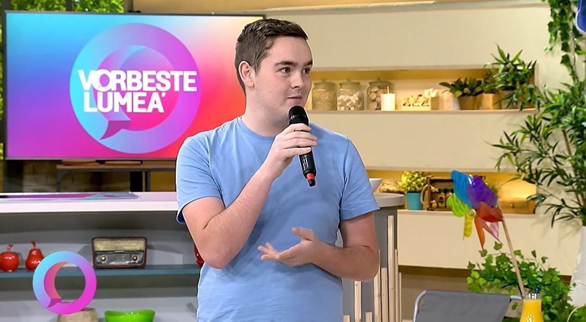 Alessandro Mucea se pregătește de admiterea la facultate. Câștigătorul ...