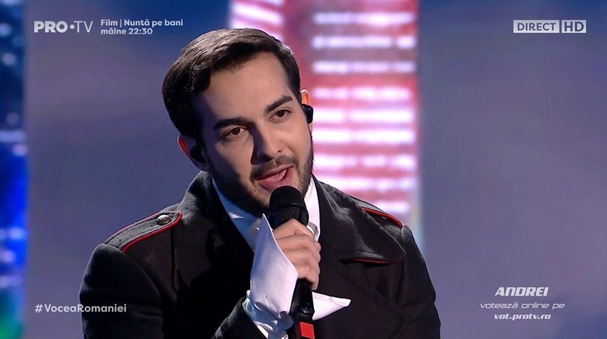 Vocea României 2025: SEMIFINALA. Andrei Duțu a cântat magistral și a ridicat toată sala în ...