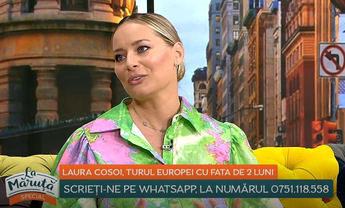 Laura Cosoi, turul Europei cu familia într-un van | PRO TV