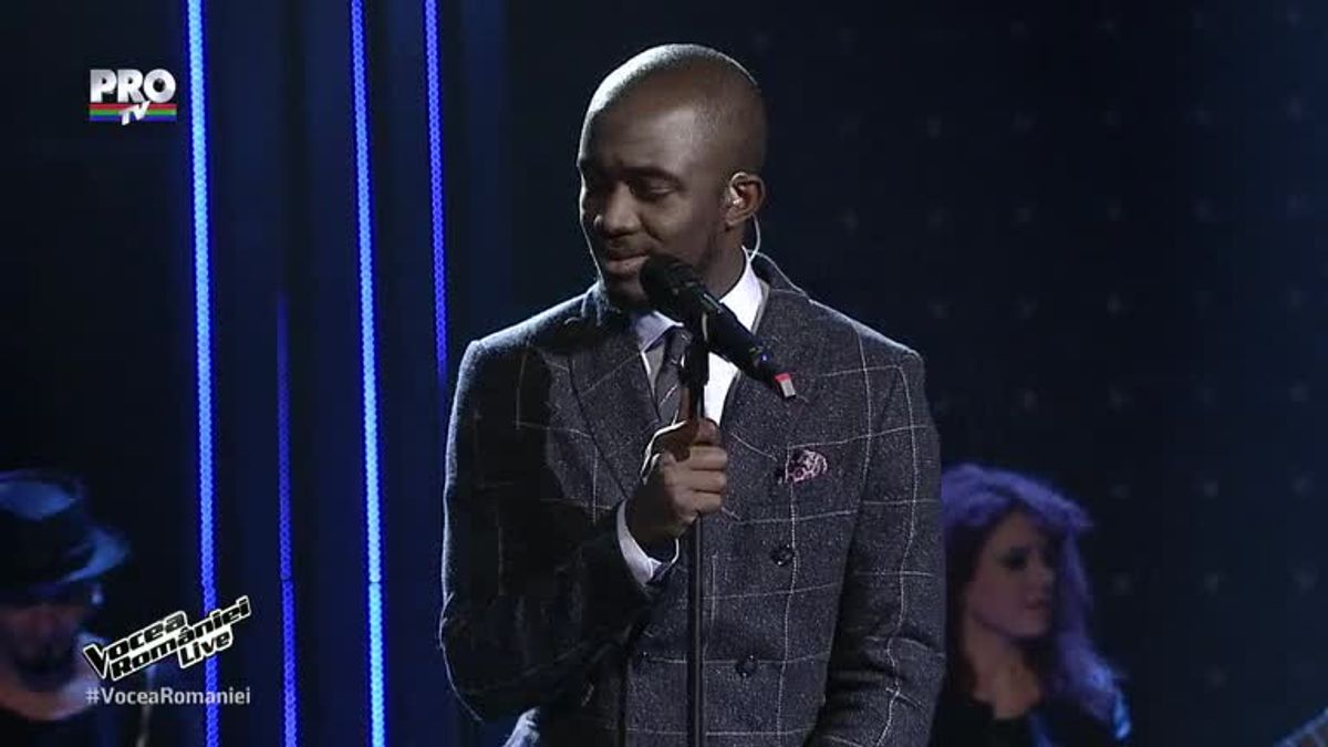Vocea Romaniei - Semifinala 2015: Tobi Ibitoye - Make It Rain | Scene ...
