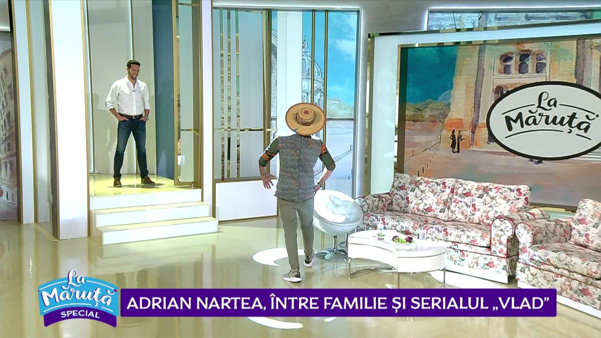Adrian Nartea, Intre familie si serialul "Vlad" | Scene si bonusuri din ...
