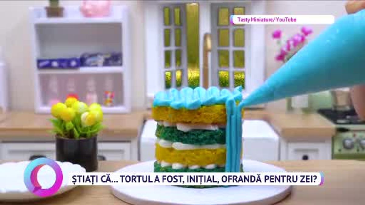 Știați că... tortul a fost, inițial, ofrandă pentru zei? | Scene si ...