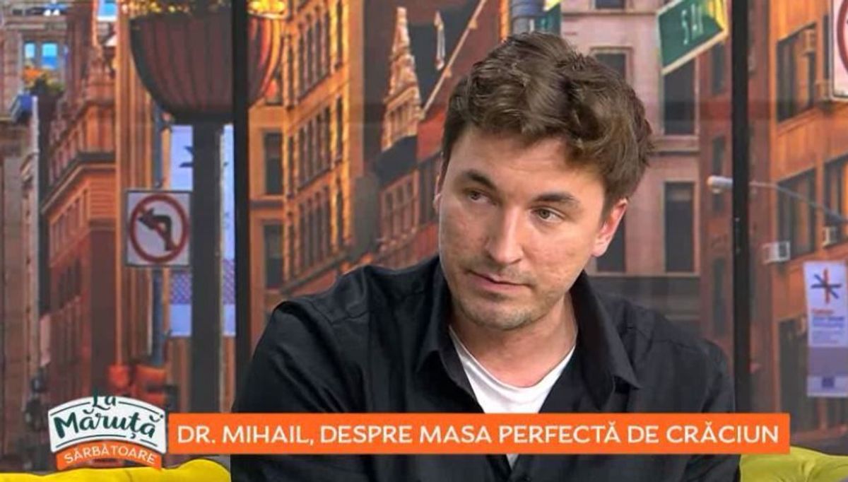 Sfaturi pentru masa de Crăciun de la doctor Mihail! Cât și cum mâncăm ...